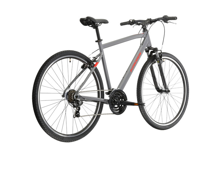 ROWER CROSSOWY KROSS EVADO 1.0 Grafitowy/Czerwony Mat | ROWERY \ Rowery ...